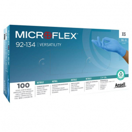 Gants Nitrile Microflex 92-134 boite de 100 Ansell - Matériel de Pro