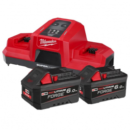 Pack 2 Batteries Forge DBSC M18 FB6 18V 6Ah Milwaukee