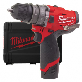 Perceuse Visseuse 12V 2Ah M12 FPDXKIT-202X Milwaukee - Matériel de Pro